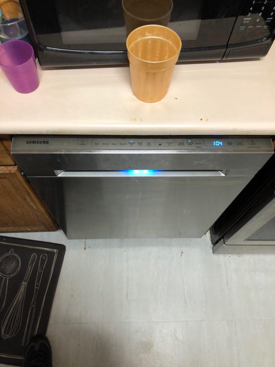 Samsung Dishwasher Mod. DW80M9960US Service test mode video - Iskander ...
